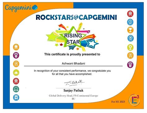 Capgemini Risingstar Ashwani Bhadani