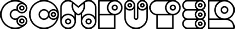 Computer Regular Font
