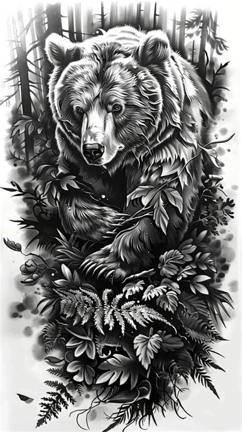 Pin By Marion Ellis On Marvelous Skin Art Geek Tattoo Bear Tattoo