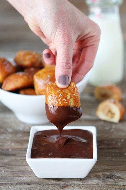 Peanut Butter Filled Pretzel Bites Soft Pretzel Bites