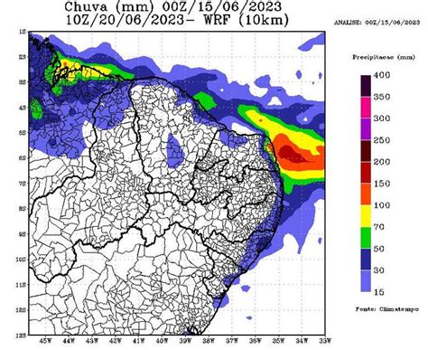 Chuva Volumosa Do Rio Grande Do Norte Ao Litoral De Pernambuco