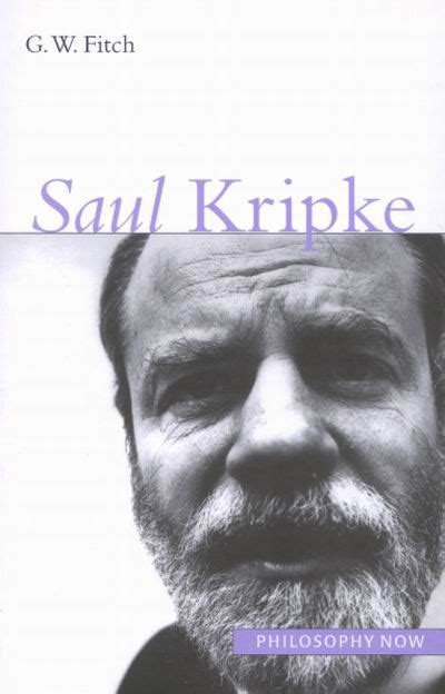 Saul Kripke Mcgill Queens University Press