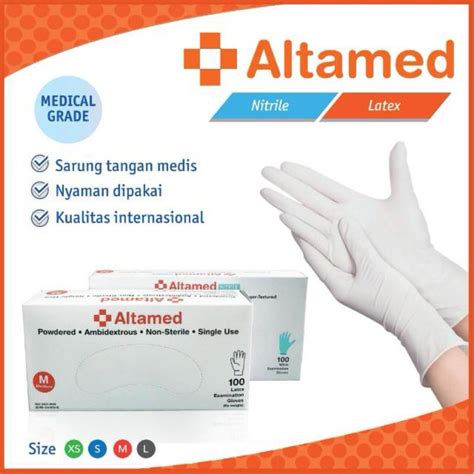 Jual Altamed Handscoon 1 Box Shopee Indonesia