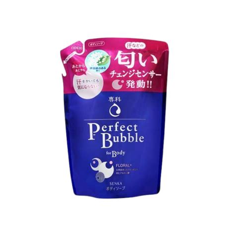 Shop Shiseido Senka Perfect Bubble For Body Floral Refill 350ml