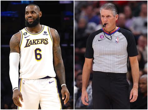 Lebron James Leaves Nba Referee With Bloodied Face