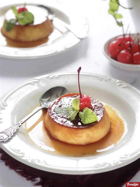 Puding Karamel Lembut Caramel Custard Pudding Resep Resepkoki