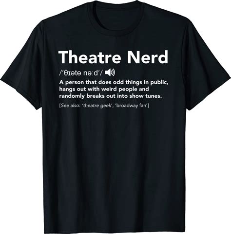 Theatre Nerd Definition