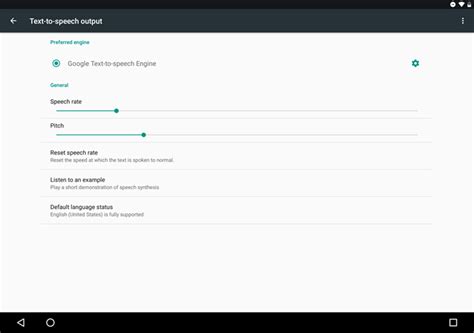 android n dev preview 2 adds a pitch slider option to text to speech