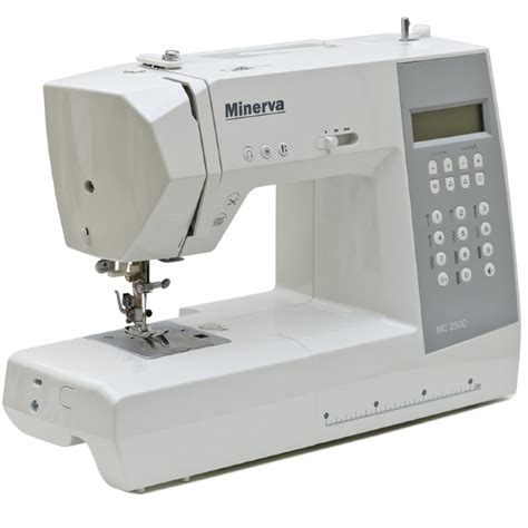 Minerva MC250C | Швейная машинка с вышивкой букв