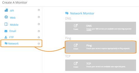 Creating A Ping Monitor Alertsite Documentation