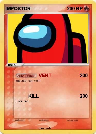 Pokémon Impostor 4 4 Vent My Pokemon Card