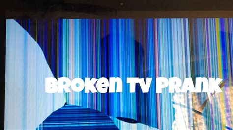 Prank Broken Tv Prank Real Angry Mom Youtube
