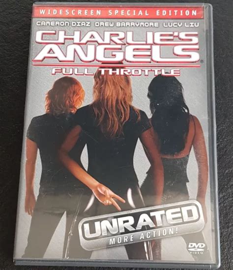 Dvd And Charlies Angels Full Throttle Cameron Diazdrew Barrymore