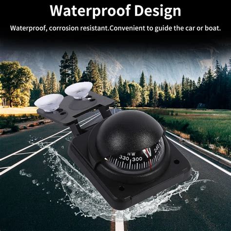 Keenso Marine Navigation Compass Dashboard Mount Digital Compass For