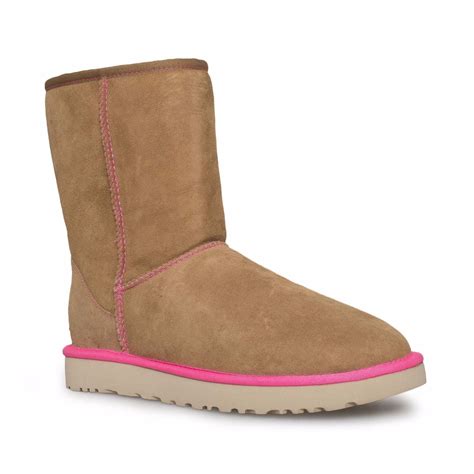 Ugg Classic Short Ii Neon Chestnut Boots Mycozyboots