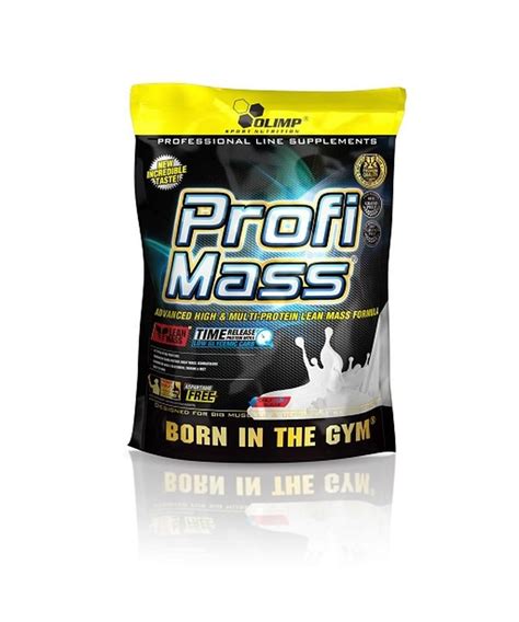 Olimp Profi Mass 1kg Erdbeere Pulver 1000 G Pulver