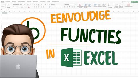 📊 Werken Met Eenvoudige Functies In Excel Som Gemiddelde Min Max Aantal En Vandaag