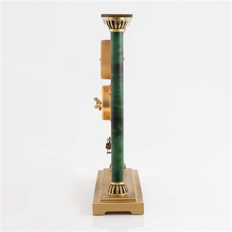 Jaeger Lecoultre Table Clock Thermometer Barometer 21 X 6 X 23 Cm