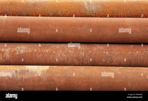 Rusty Metal Pipe Stock Photo Alamy