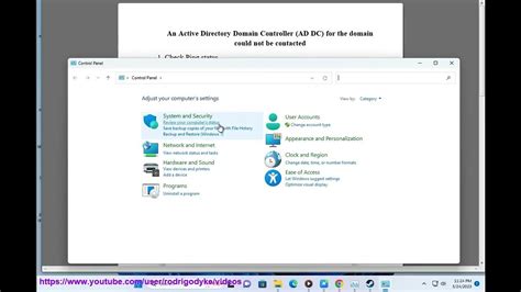 Fix An Active Directory Domain Controller Ad Dc For The Domain Could Not Be Contacted On