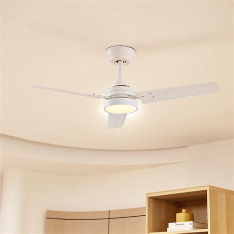 Wentylator sufitowy LED Aerallo biały CCT cichy Lampy pl