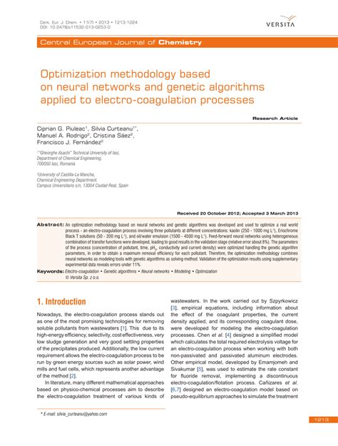 pdf optimization methodology based on neural networks and genetic