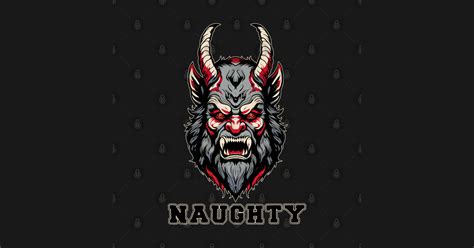 Merry Krampus Team Naughty Krampus T Shirt Teepublic