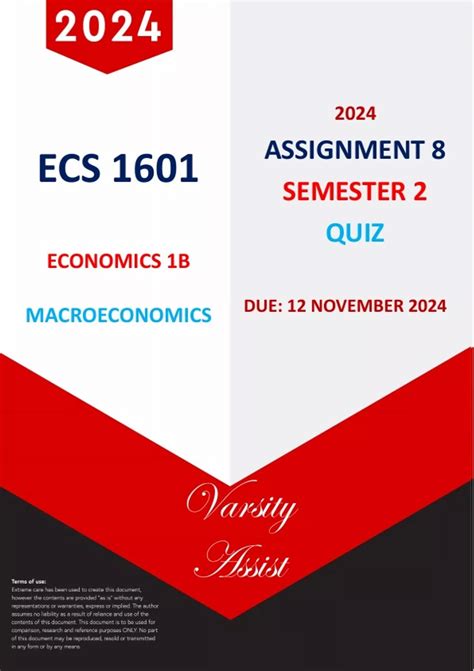 ecs due 12 nov2024 assignment 8 quiz semester 2 economics ib