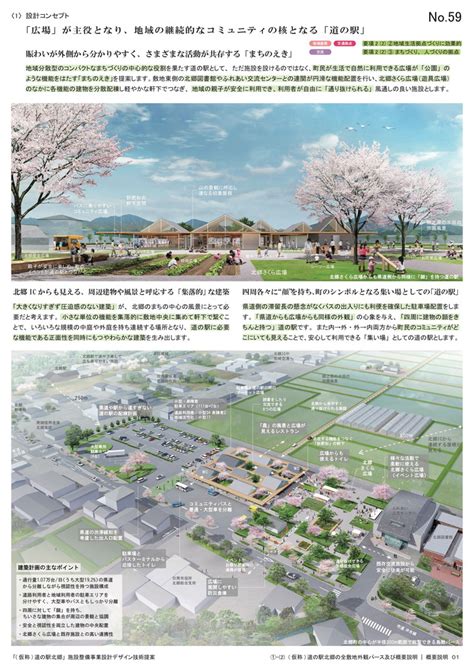 道の駅北郷設計デザインプロポーザル
