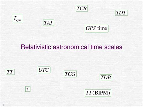 Ppt Relativistic Time Scales And Relativistic Time Synchronization Powerpoint Presentation