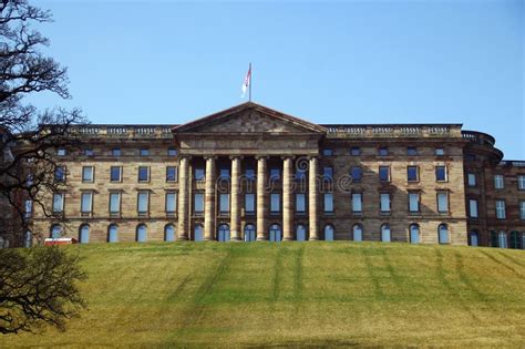 Kassel Germany March 10 2025 Bergpark Wilhelmshoehe A Landscape