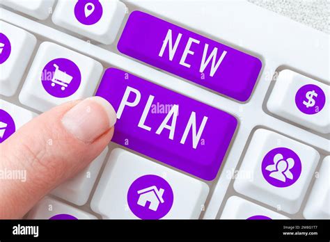 Conceptual Caption New Plan Concept Meaning Start Of A Detailed