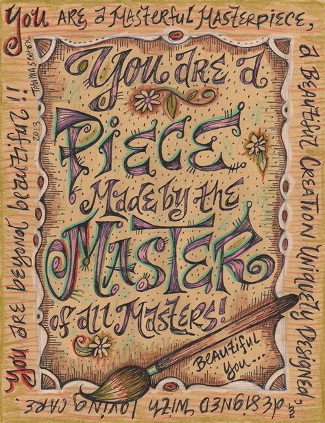 The Lostsock Life You Are A Beautiful Masterpiece Created By The
