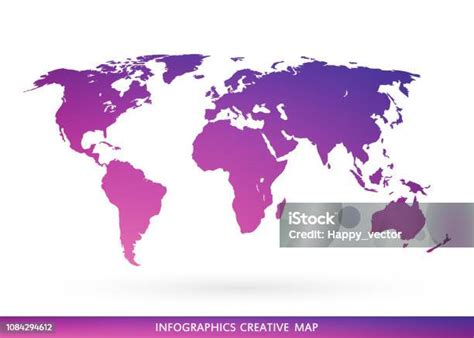 抽象創造性概念向量地圖世界為網路和移動應用隔離在背景上向量插圖 創意範本設計 商務軟體和社交媒體 折紙向量圖形及更多connect The