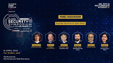 Globalcisoforum Zerotrust Cybersecurity Informationsecurity Faisal Khan