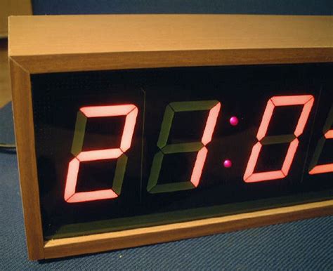 Homemade LED 7 Segment Clock