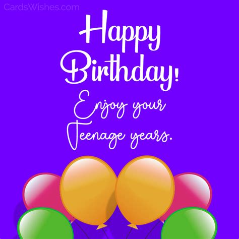50 Best Birthday Wishes For Teenagers To Touch Them