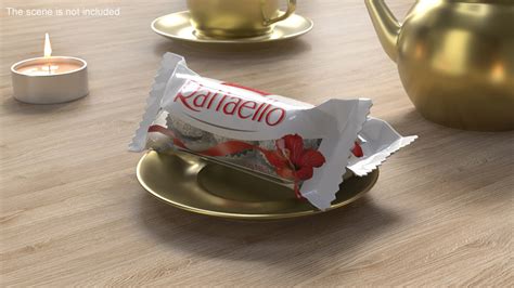 3d Ferrero Raffaello Candy Package 3pcs Turbosquid 2202496