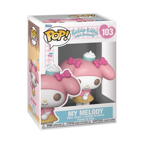 Pop Sanrio Hello Kitty Ice Cream My Melody Figure Little Star Ts