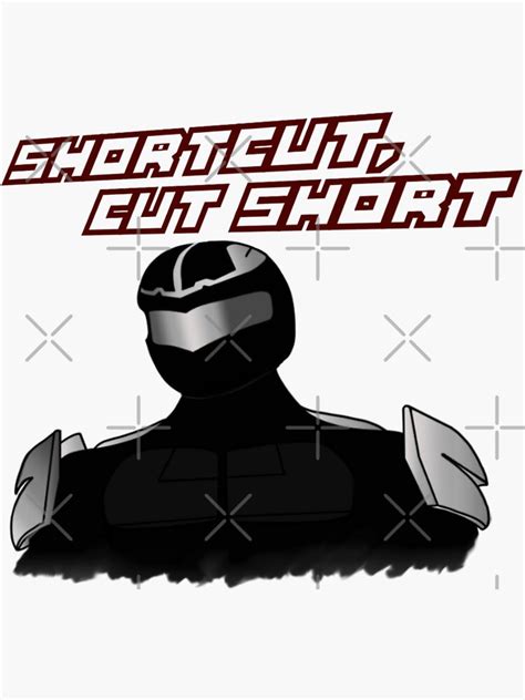 Zed 36 Shortcut Cut Short Sticker For Sale By Jclegoman10302