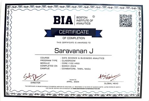Saravanan J On Linkedin Dataanalytics Bostoninstituteoftechnology