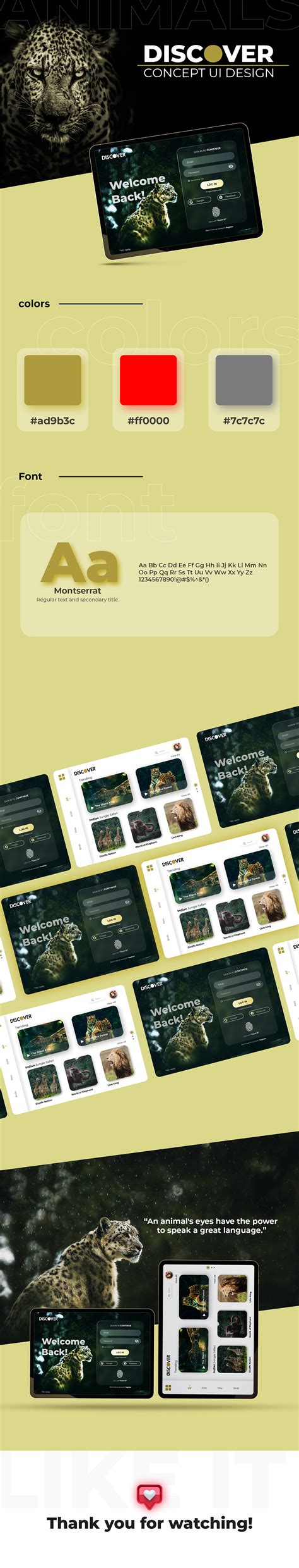 Discover UI Design On Behance