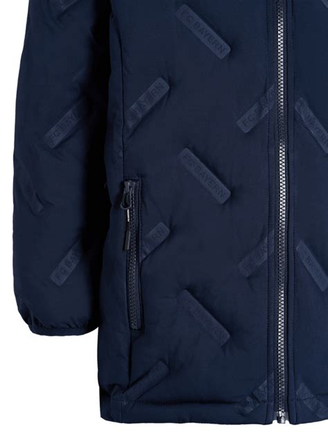 Kinder Steppjacke Essential Navy Offizieller FC Bayern Store