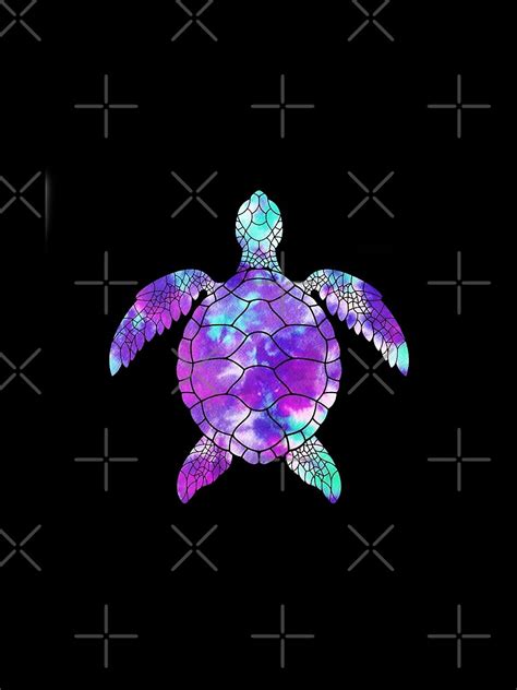 Tie Dye Turtle Blue Purple Splotch Save The Turtles Vsco Sleeveless