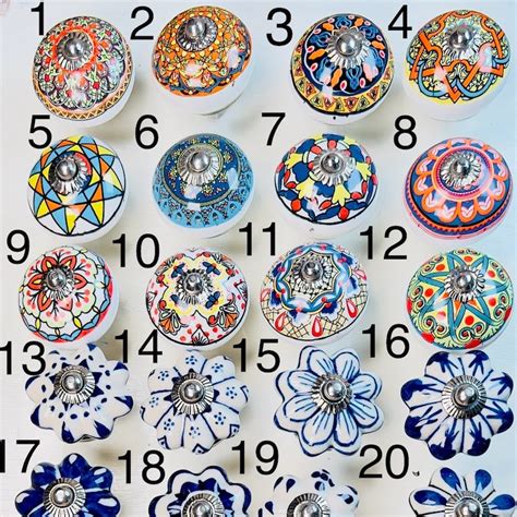 Mexican Knobs Etsy