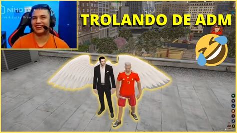 NOSTALGIA PAULINHO O LOKO TROLANDO DE ADM NA BRAZUCA YouTube
