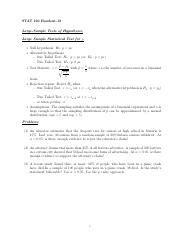 Handout Hypothesis Test Proportion Pdf STAT Handout Large Sample Tests Of Hypotheses