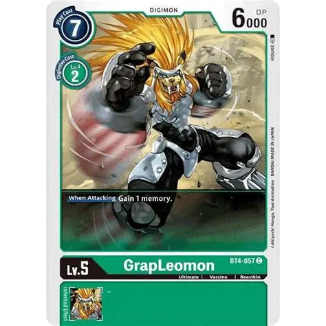 Digimon Trading Card Game Dimensional Phase Single Card Uncommon