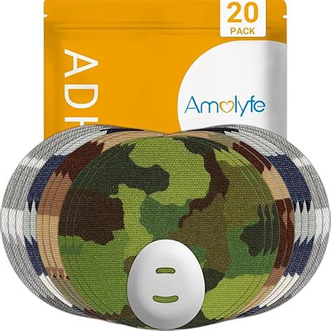 Dexcom G7 And Stelo Overpatches Amolyfe 20 Pack Waterproof Dexcom G7 Adhesive Patches