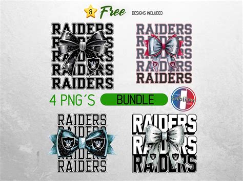 Raiders School Team Mascot Bow Shirt Png Black And Silver Team